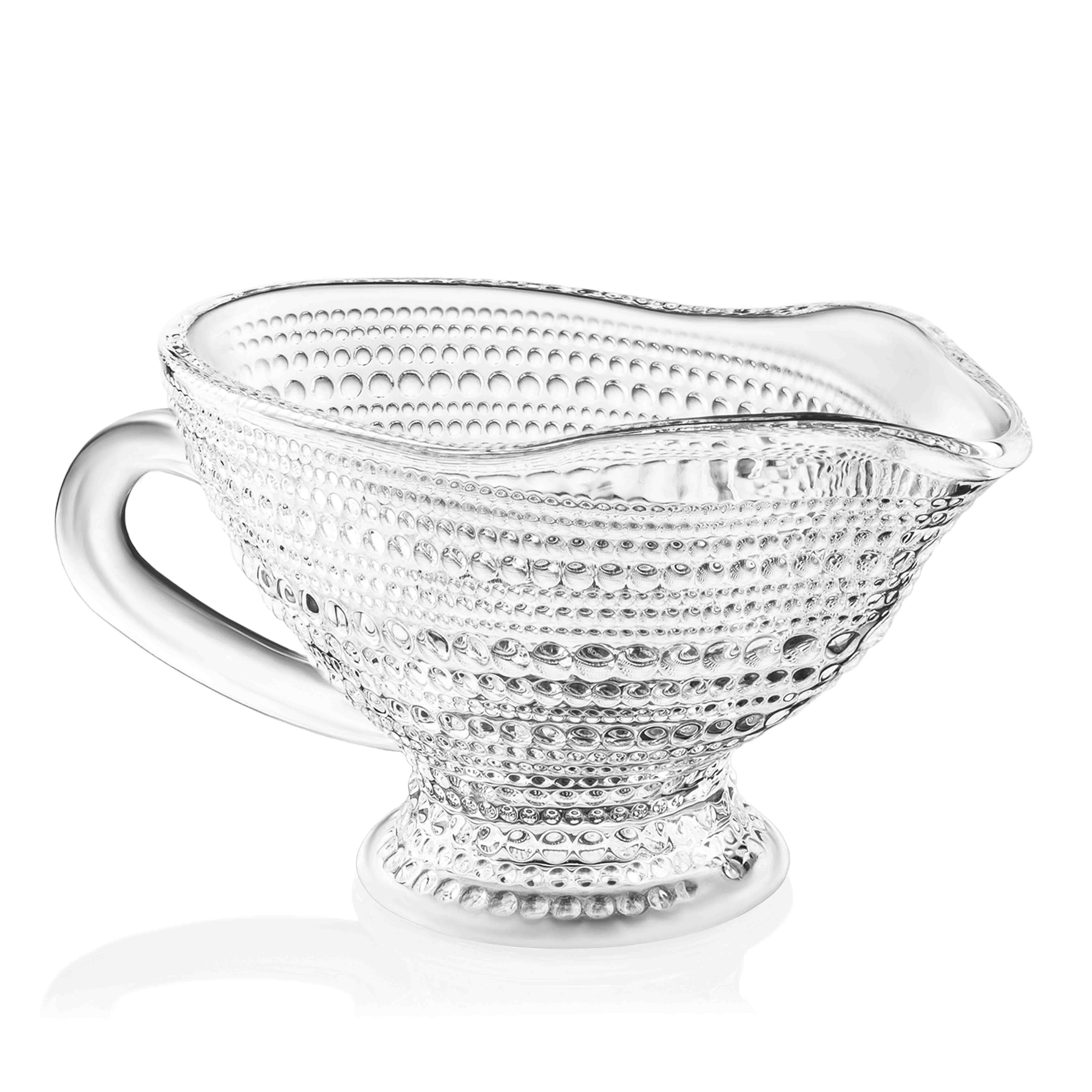 Milk saucer ARDESTO Verbena, 19.3cm, glass, transparent | ARDESTO