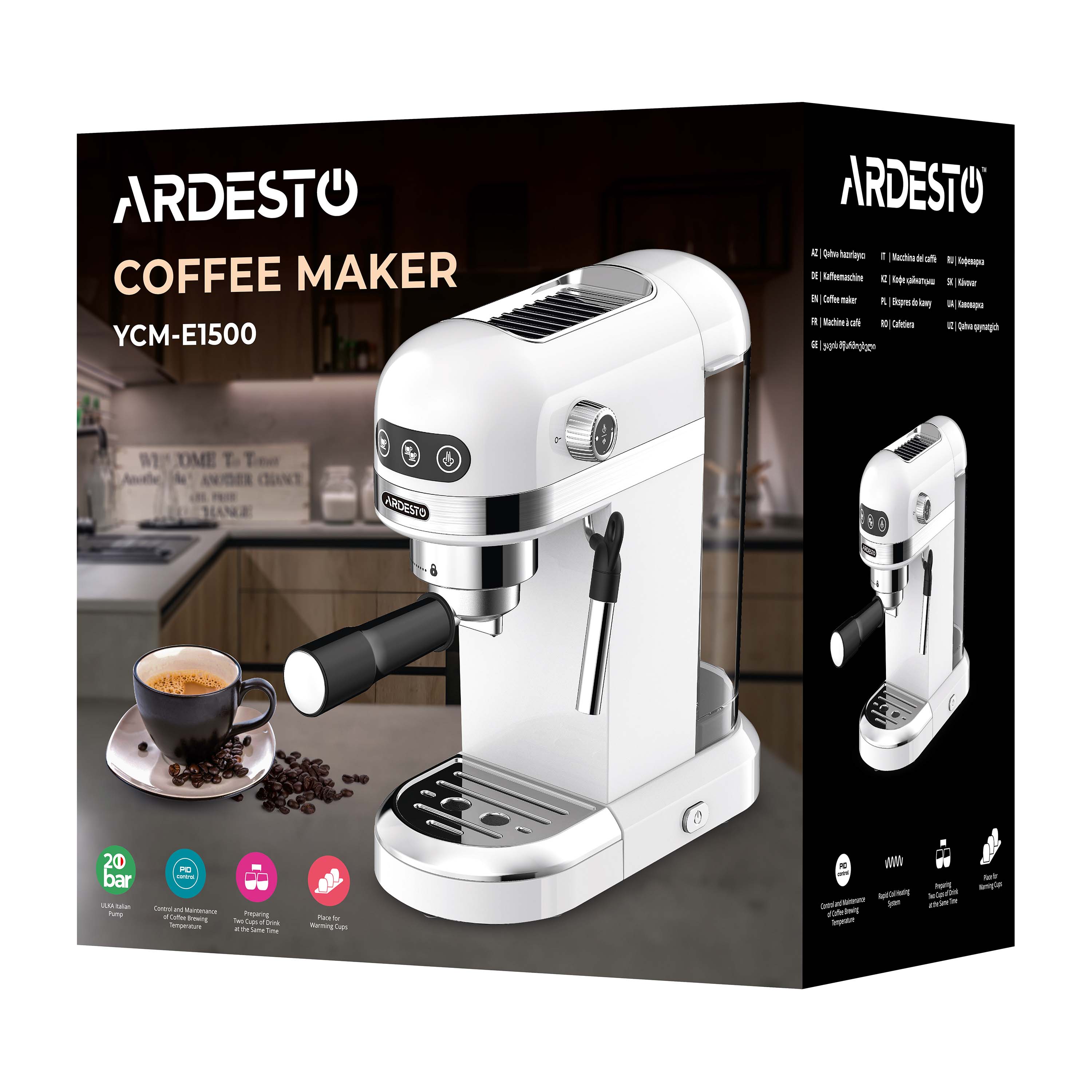 Coffee Maker ARDESTO YCM-E1500 - ARDESTO