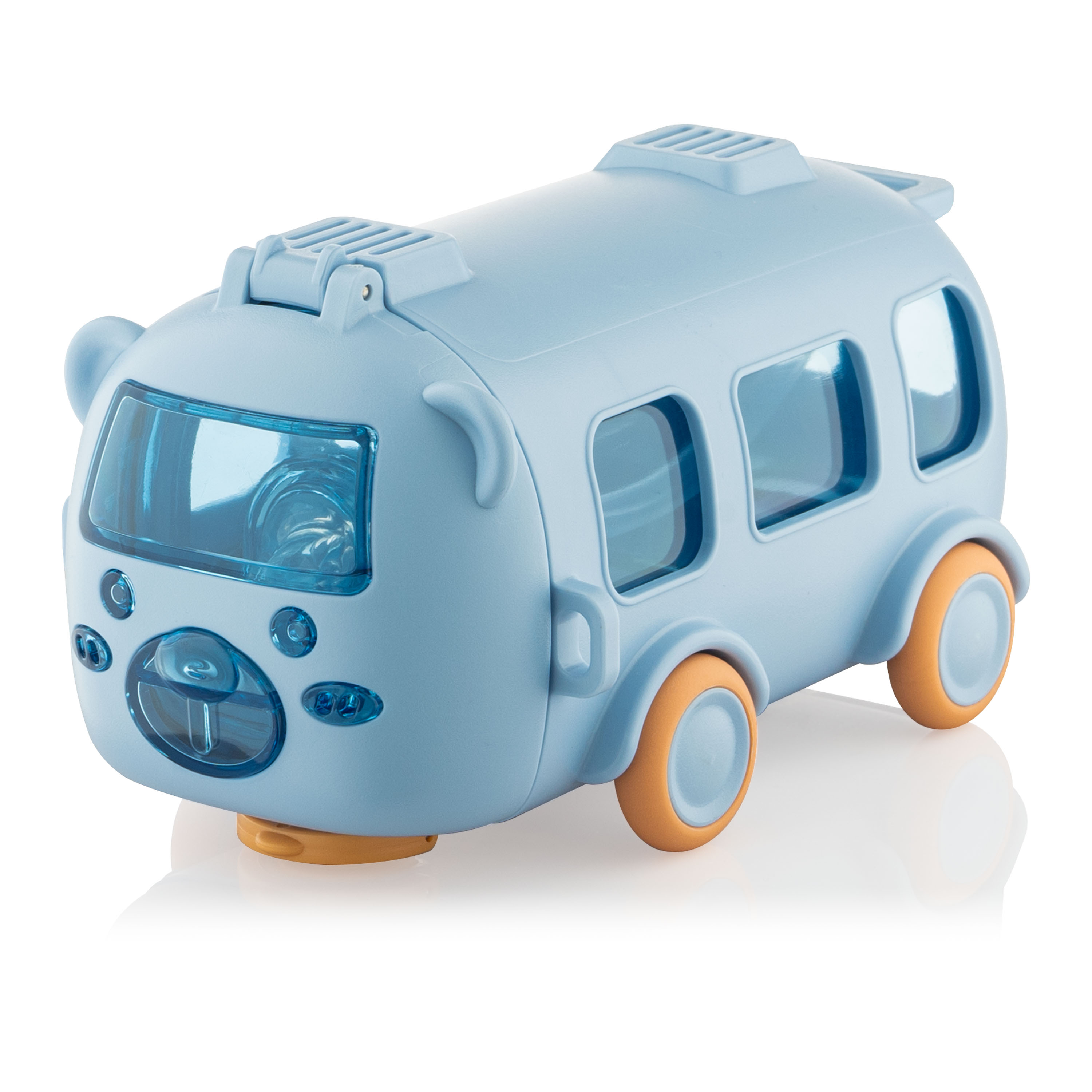 Пляшка для води ARDESTO Bear Bus 500мл, пластик, блакитний | ARDESTO