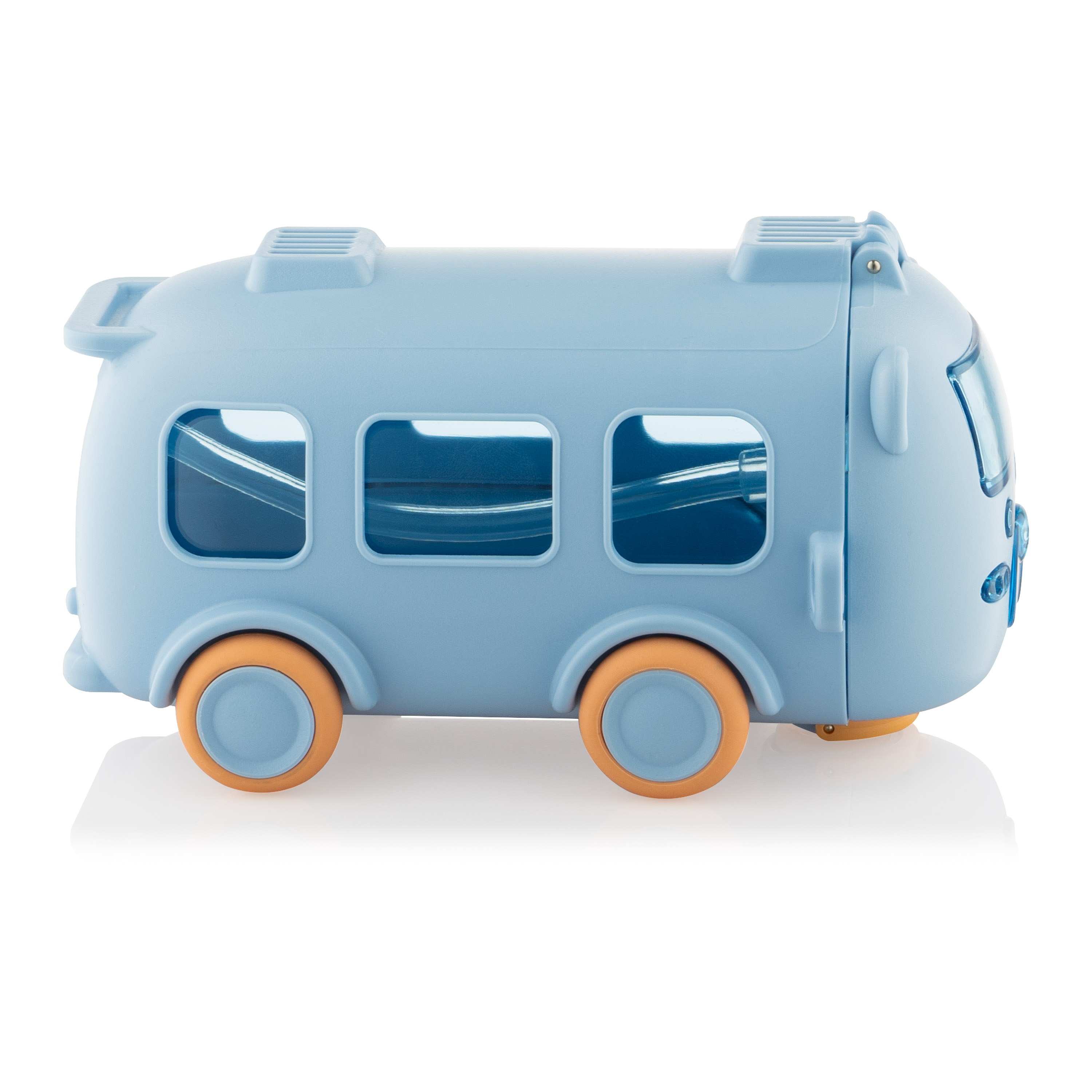 Пляшка для води ARDESTO Bear Bus 500мл, пластик, блакитний | ARDESTO