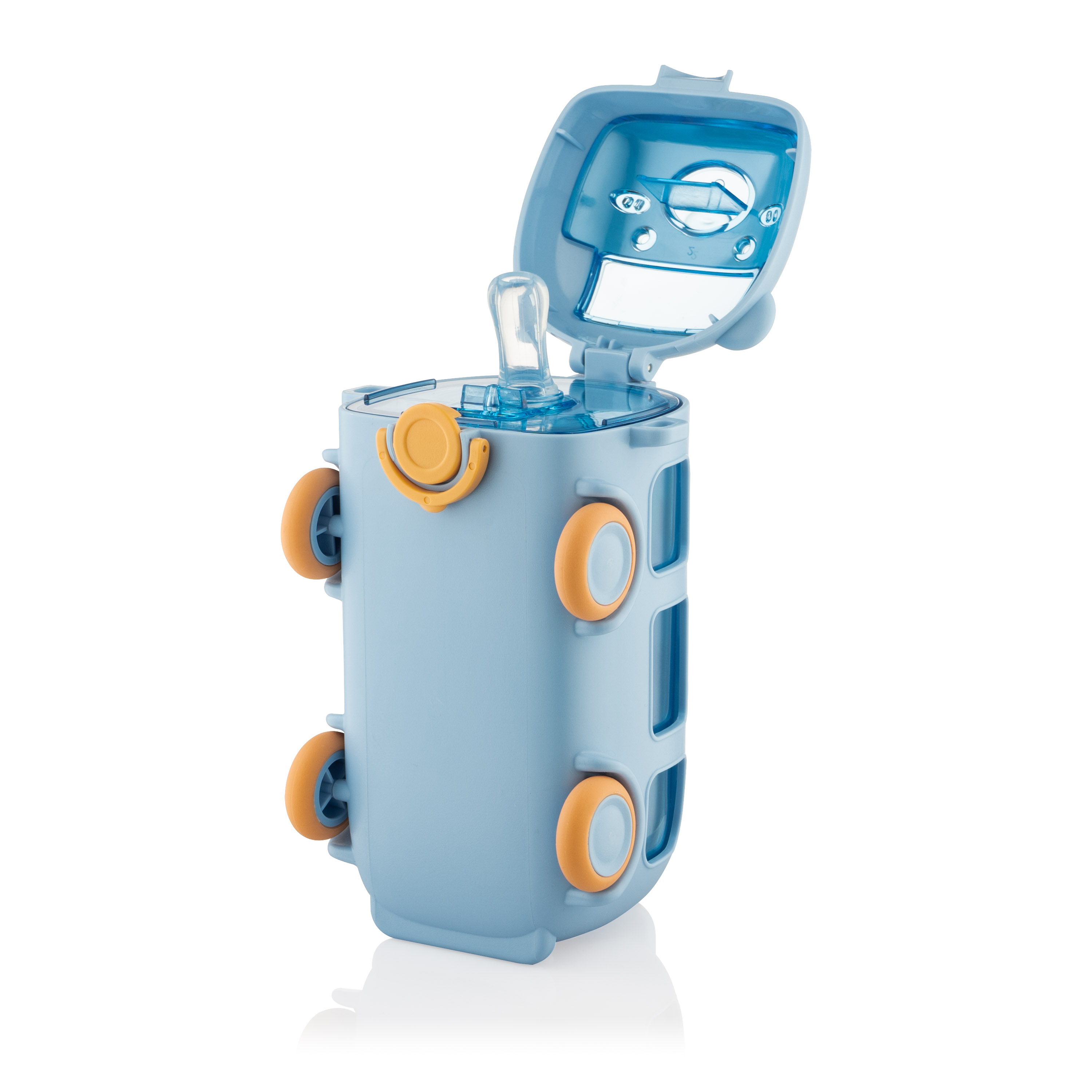 Bottle ARDESTO Bear Bus 500ml, plastic, light blue | ARDESTO