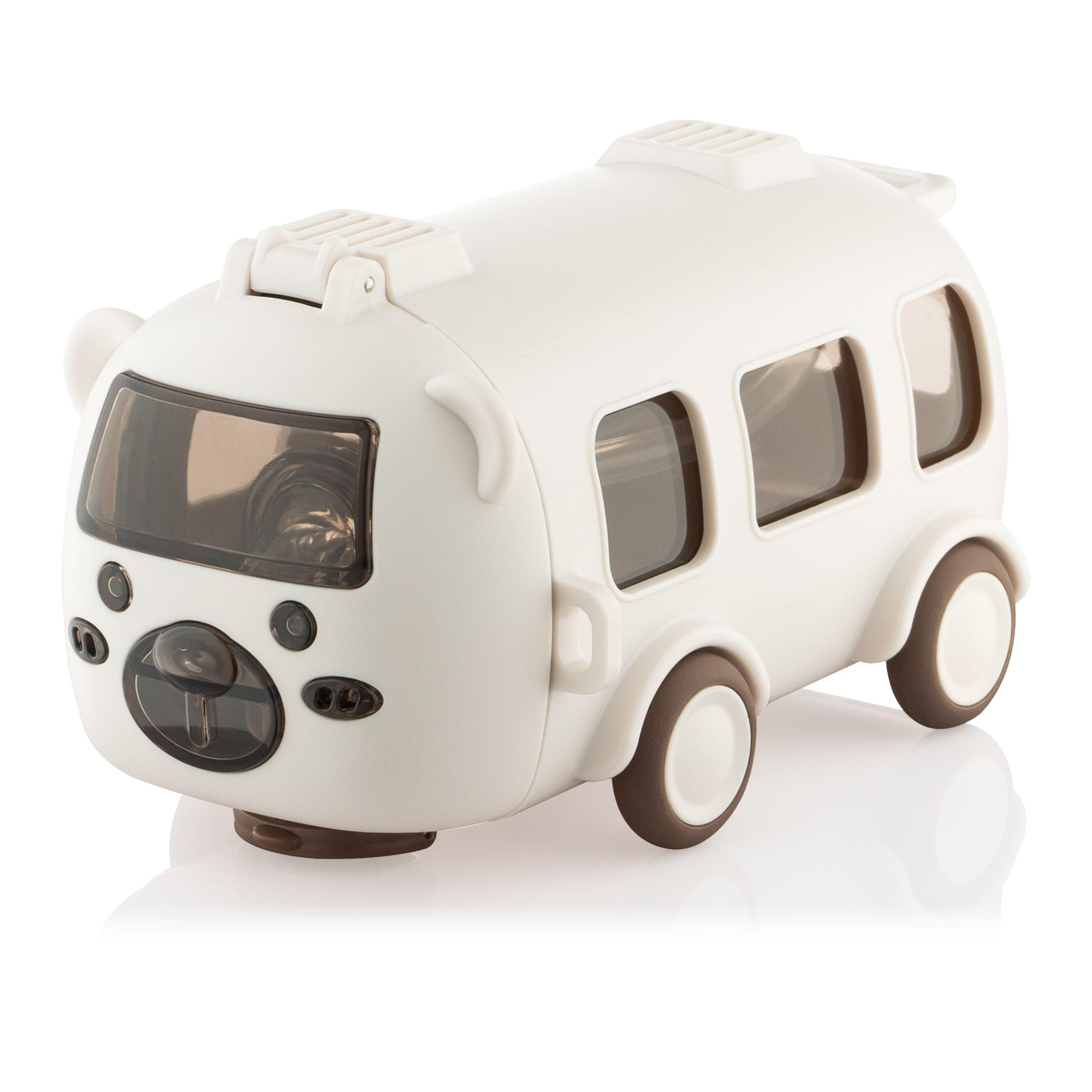 Пляшка для води ARDESTO Bear Bus 500мл, пластик, білий | ARDESTO
