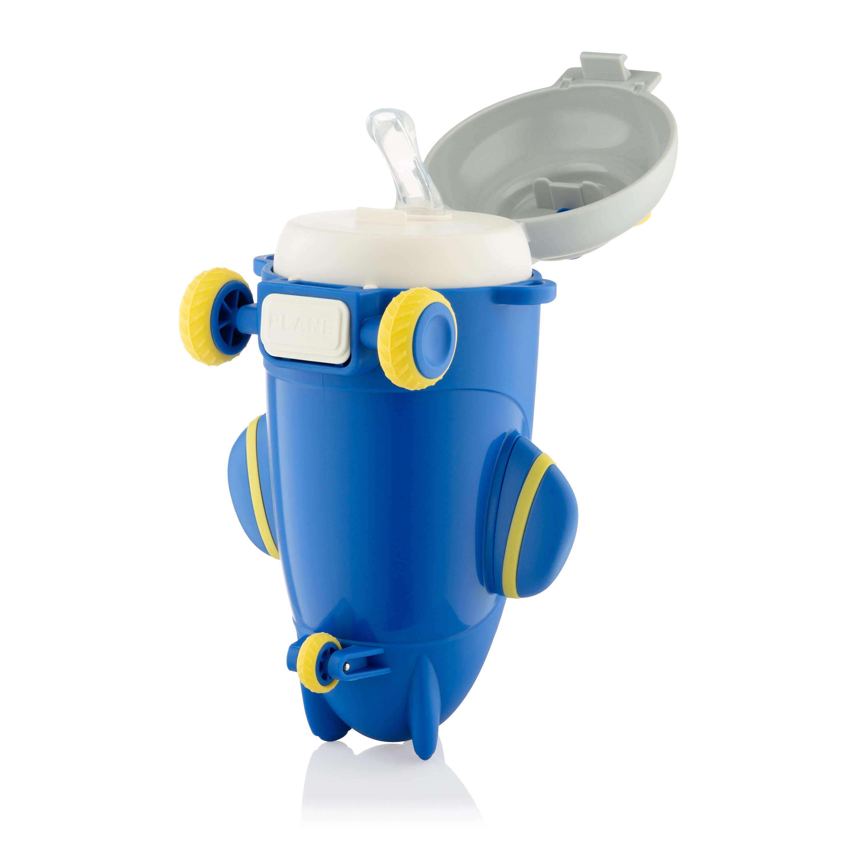 Пляшка для води ARDESTO Plane 550мл, пластик, синій | ARDESTO